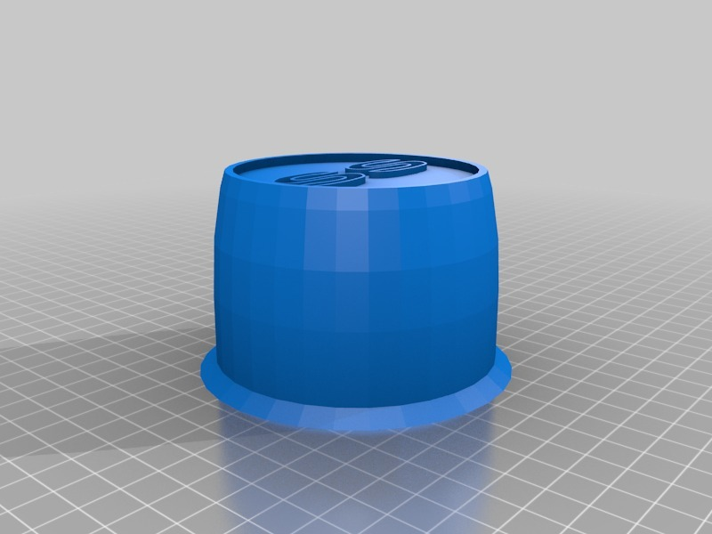 Archivo 3D gratuito 84mm OD 70mm hub 71 chevelle ss center cap・Objeto ...