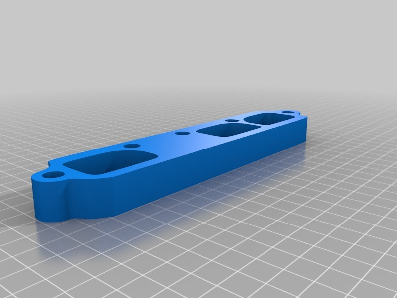 Free 3D file Pontiac fiero intake spacer・Design to download and 3D ...