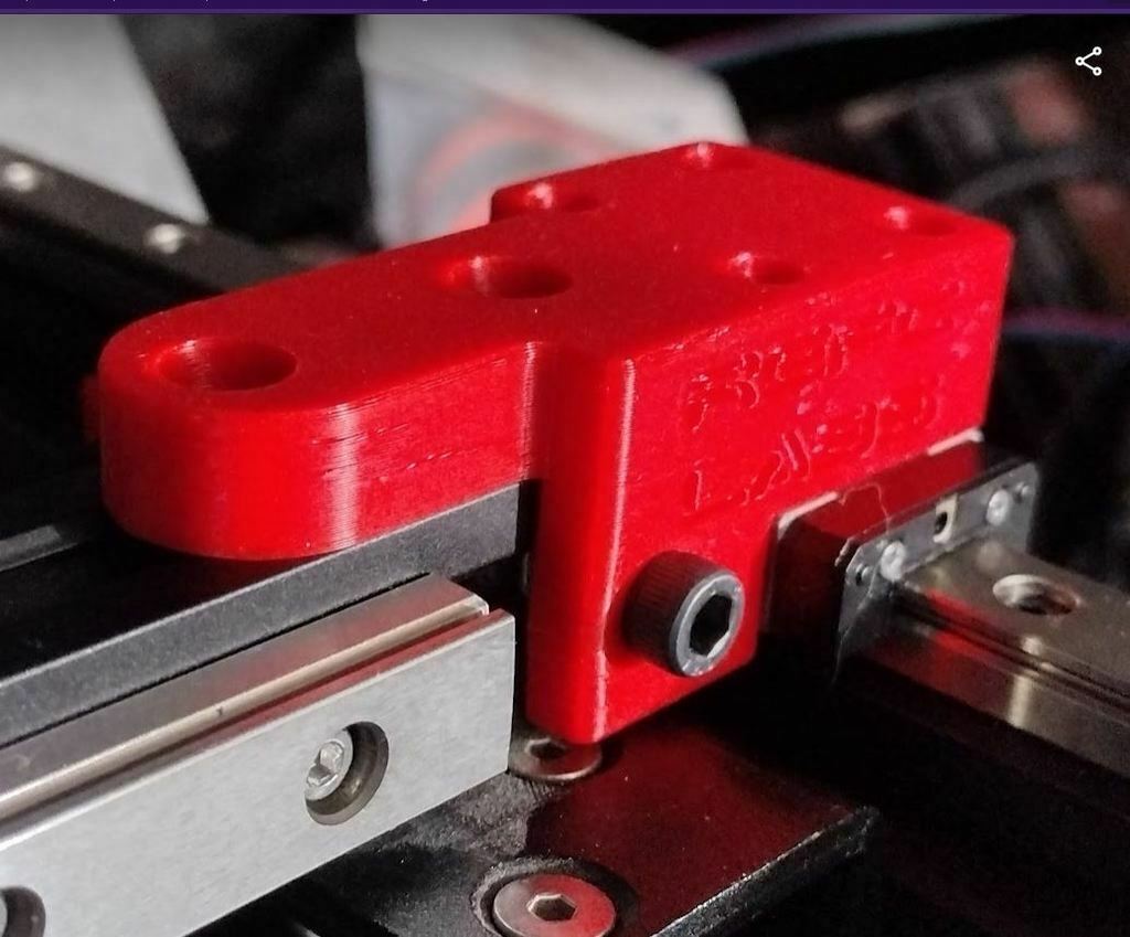 Free 3D file Creality CR30 Linear Rail Bearing MGN12H Y Axis adapters 🧞 ...