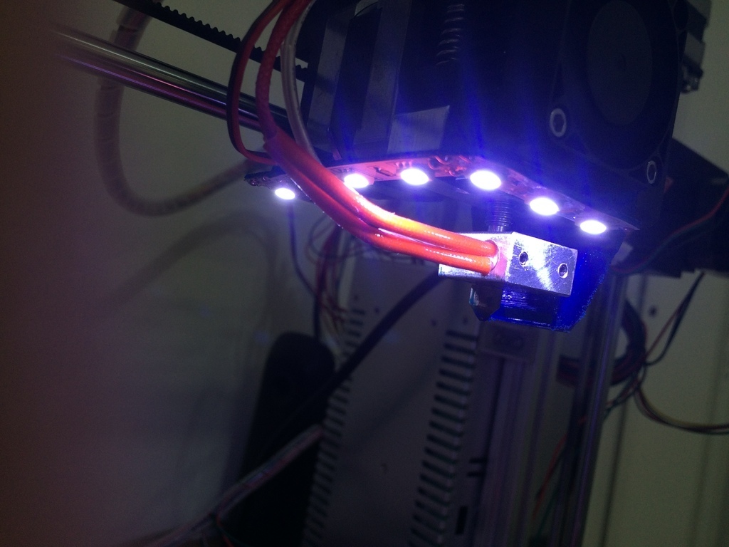 Free 3D file Led Holder for MK8 Extruder.・3D printer model to download ...