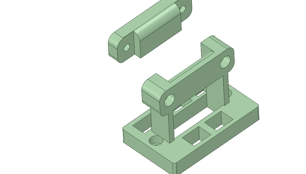 Free 3D file Rigidbot Flat Cable Clamp・3D printer model to download・Cults
