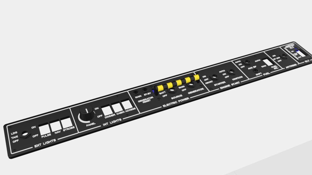Archivo 3D gratis TBM 900 Panel superior・Plan de la impresora 3D para ...