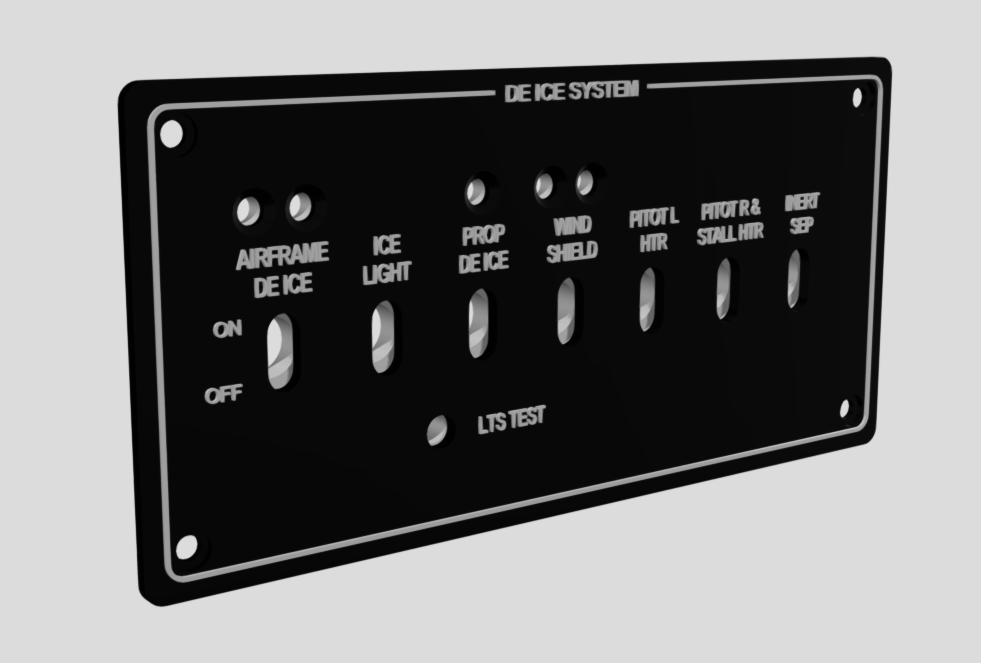 Free 3D file TBM 900 De ice panel・3D printable object to download・Cults