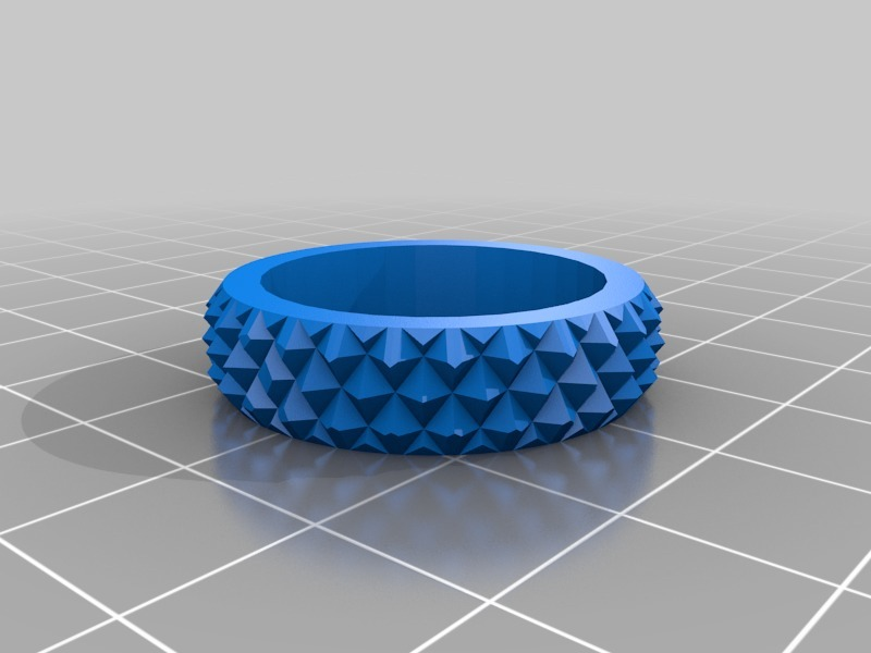 Free 3D file Knurled Ring EDC Fidget Widget・3D printing template to ...