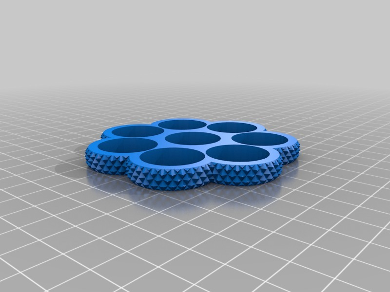 Free 3D file Knurled Tri-Spinner EDC Fidget Widget / Triple Bearing ...