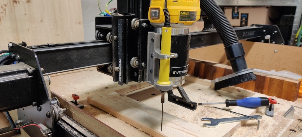 STL file Styrofoam cutter mount for Inventables X-Carve 🔧・3D printable ...