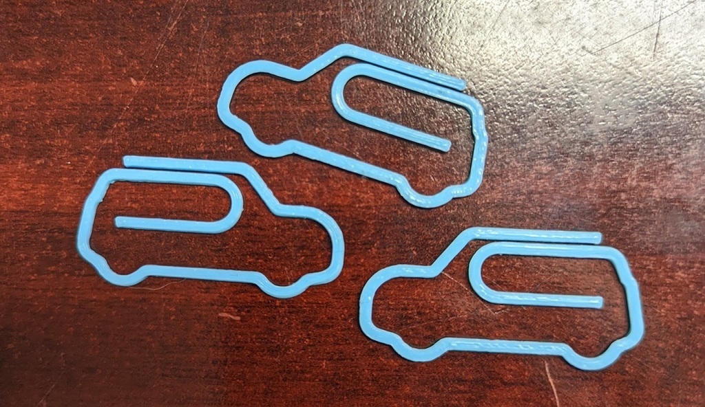 Archivo 3D gratis Mini Cooper Paperclip・Objeto para impresora 3D para ...