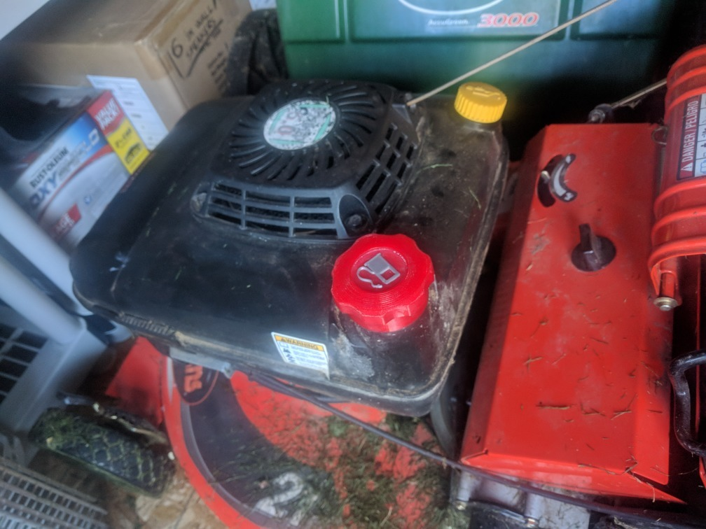 Free 3D file Ariens 21 lawn mower gas tank cap 🪖・3D print design to ...