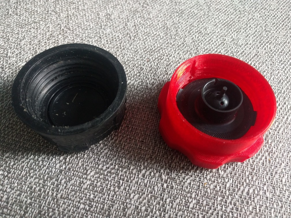 Free 3D file Ariens 21 lawn mower gas tank cap 🪖・3D print design to ...