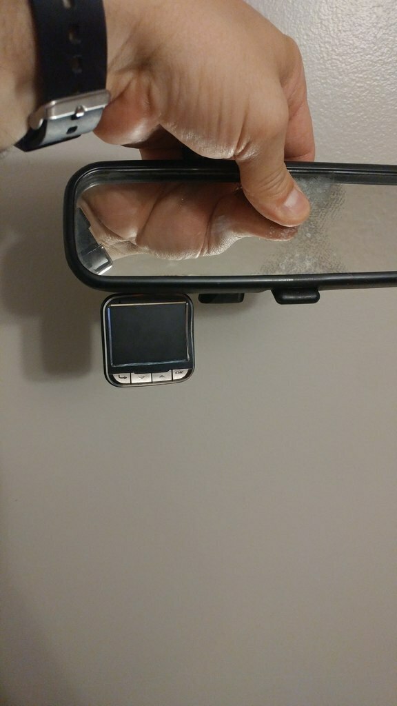 Free 3D file Dash Cam Rearview Mirror Mount 💨・3D printer design to ...