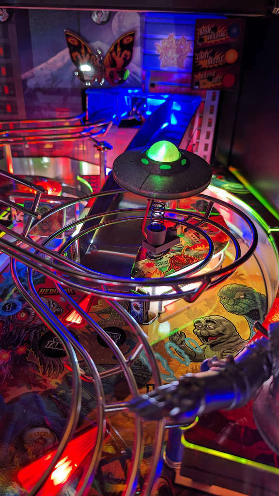Free 3D file Godzilla extra flying saucer / Stern Pinball 🛸・3D printer ...