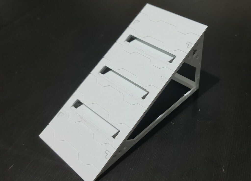 Free 3D file 3" cube Sci-fi modular terrain 18 - ramp・3D printing ...