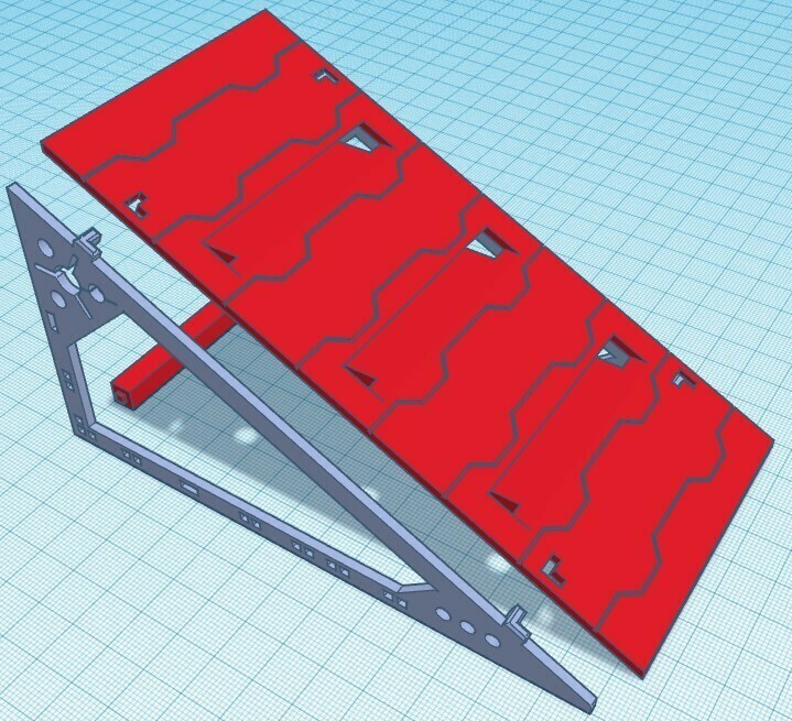 Free 3D file 3" cube Sci-fi modular terrain 18 - ramp・3D printing ...