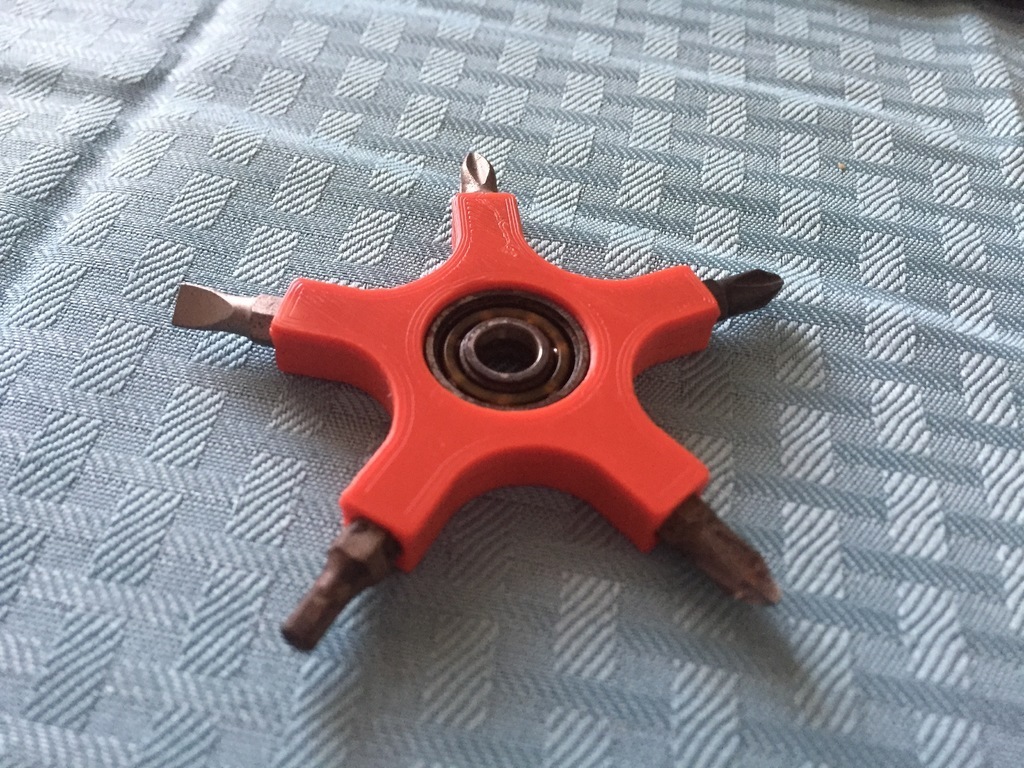 Free 3D file Screw Driver Fidget Spinner Tool 👌・3D printer design to ...