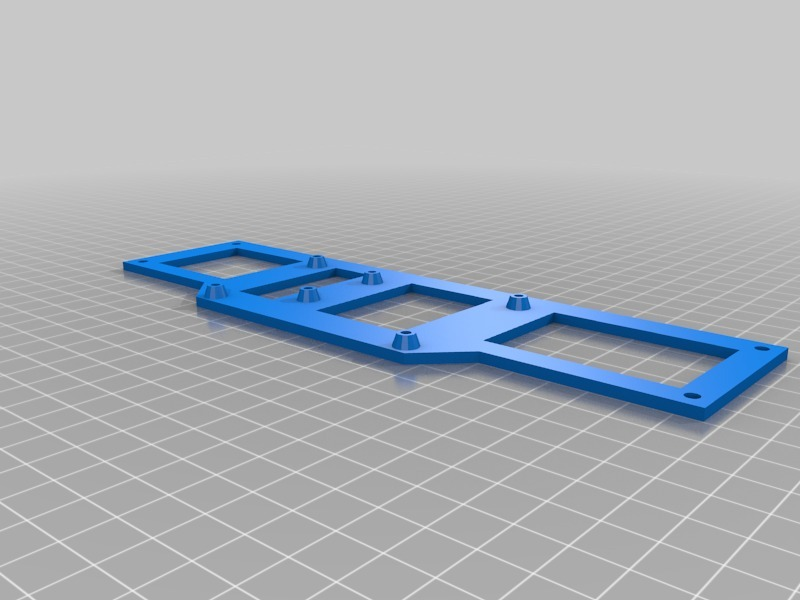 Free 3D file Prusa i3 Melzi to Ramps mounting plate less material・3D ...