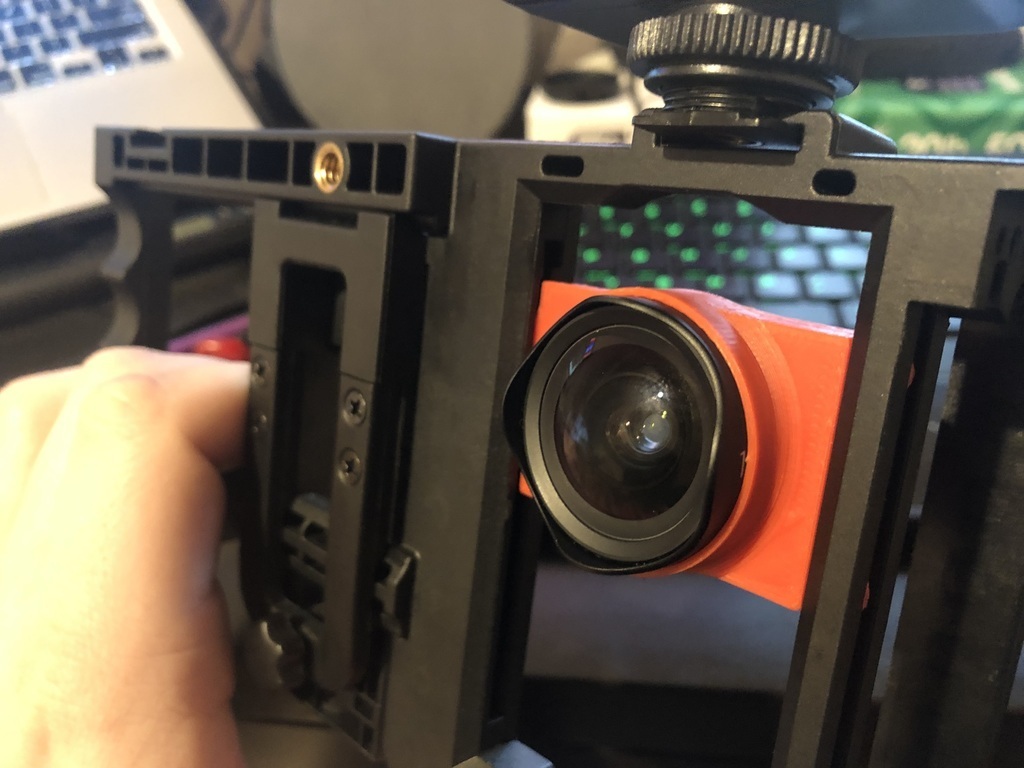 Free 3D file Moment Lens Mount for Zecti Video Rig 📱・3D print model to ...