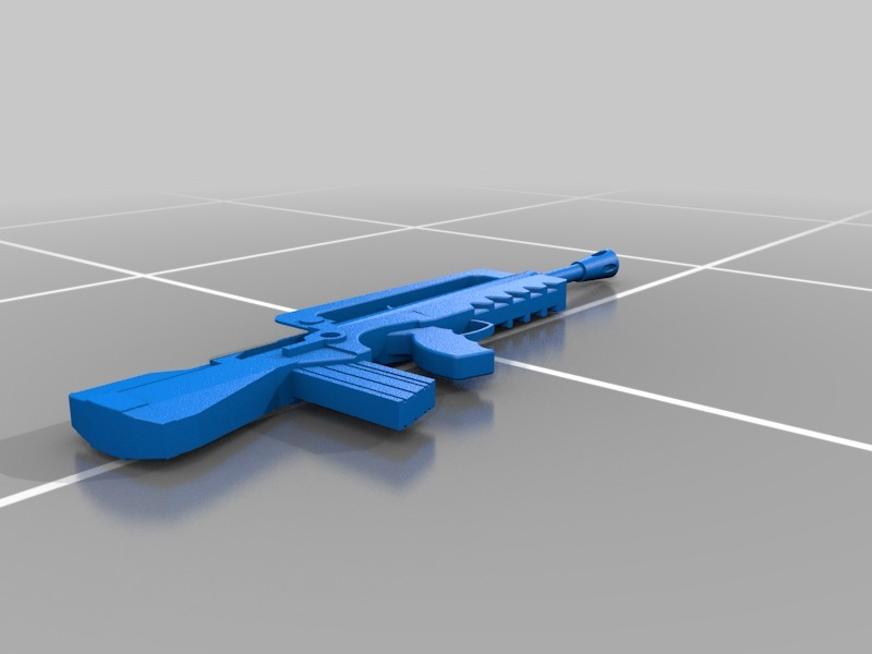 Free STL file Fortnite Famas mini・3D printing template to download・Cults
