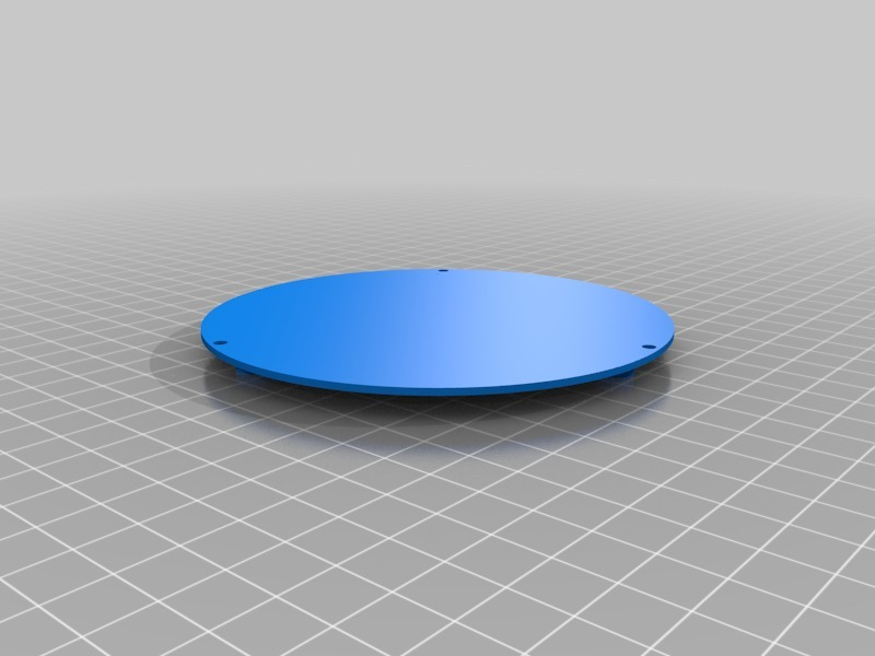 Free 3D file Acrylic design holder for 70x3 mm with a round type switch ...