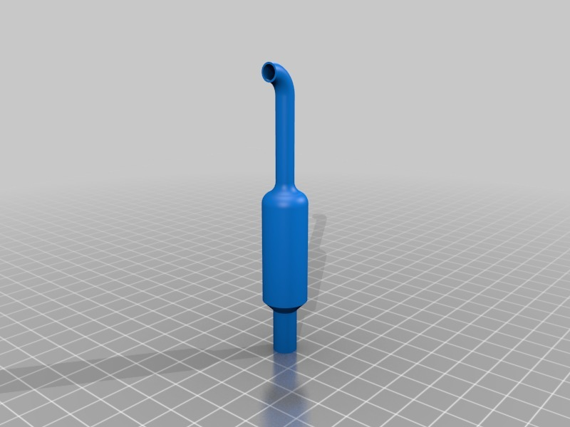 Free 3D file Open RC Tractor Silencer・3D printer model to download・Cults