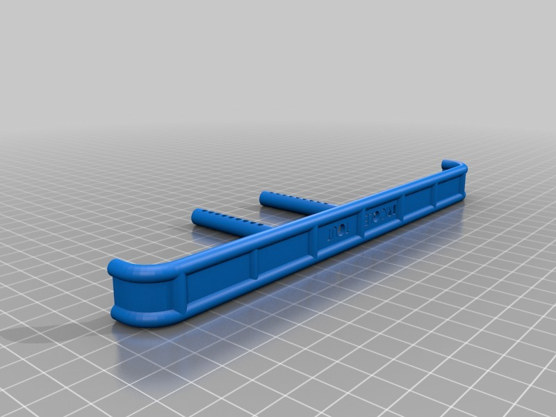 Free 3D file R/C CAR AXIAL SCX10 II (2) short rear BUMPER (AX31393 ...