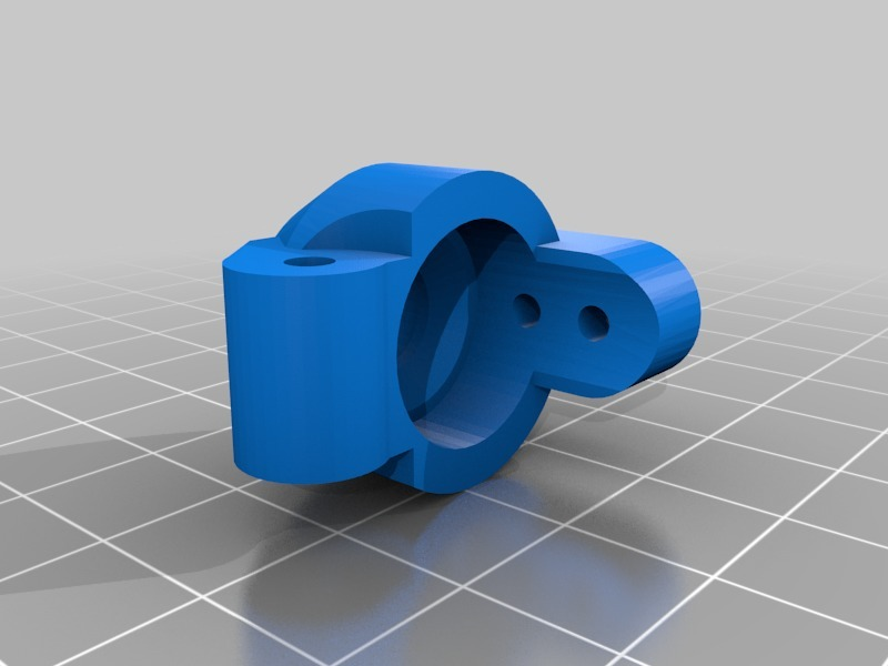 Free 3D file R/C CAR HELION VOLITION rear hub axle carrier modified ...