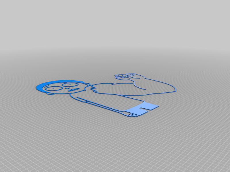 Free 3D file Morty Smith Arm Wall art 💪・3D printable design to download ...