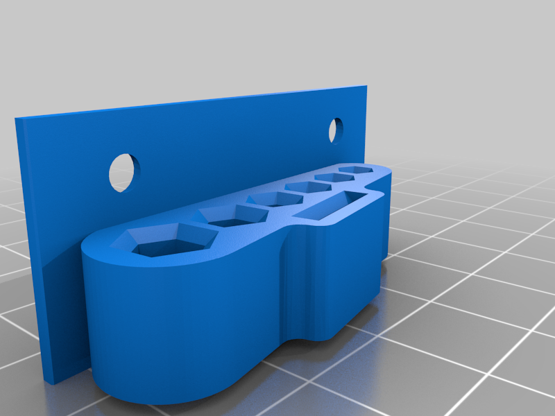 Free 3D file Wall mount hex wrench holder・Design to download and 3D ...