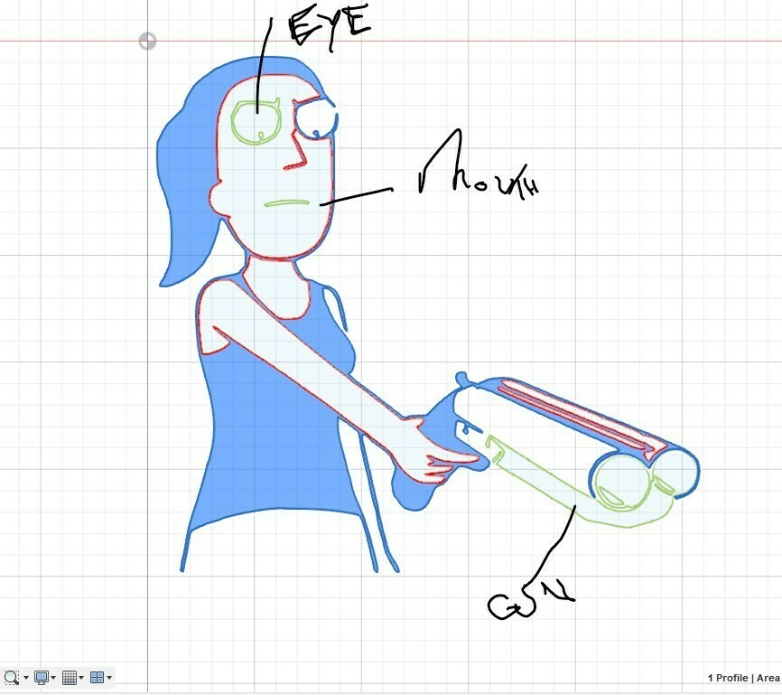 Free 3D file Summer Gun SVG - DXF・3D printable object to download・Cults