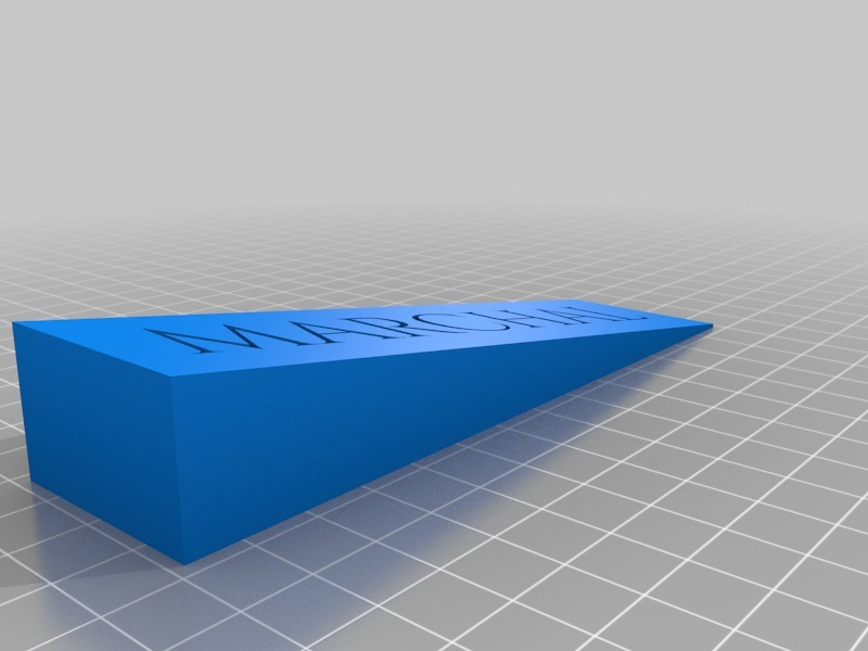 Free 3D file "MARCHAL" Door Stop・3D print design to download・Cults