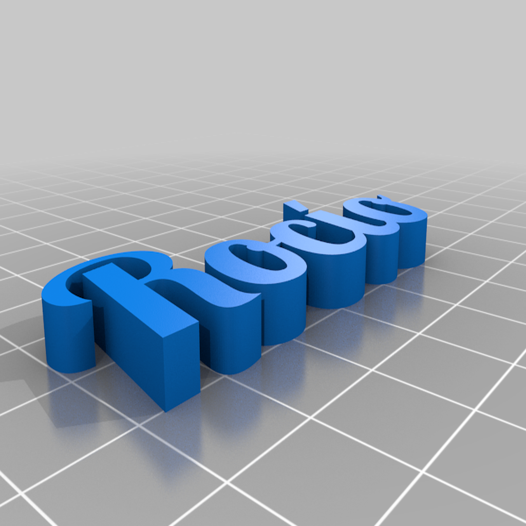 Free 3D file Rocío・3D printer model to download・Cults