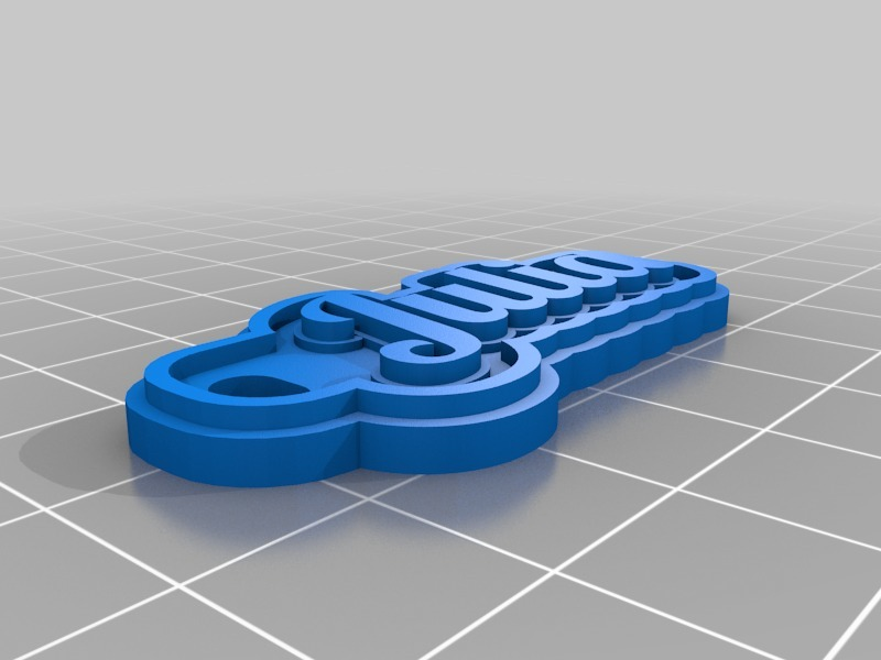 Free 3D file Julia Keychain・3D printable model to download・Cults