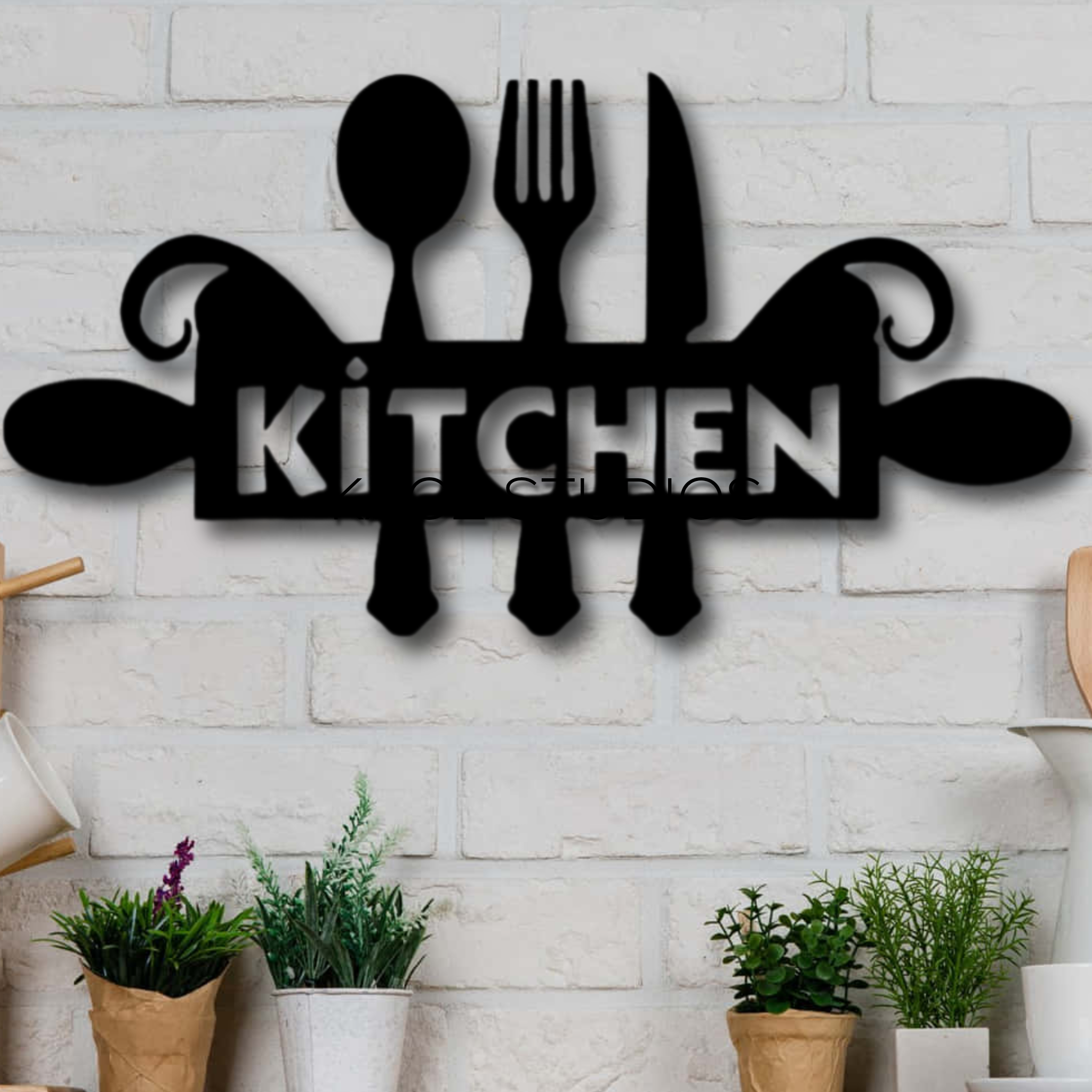 Fichier 3D KITCHEN Sign wall art Kitchen wall decor chef decoration 🔪 ...