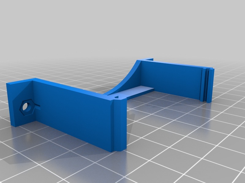 Free 3D file 80mm fan bracket for Mega 2650 & Ramps 1.4 (need 2 ...