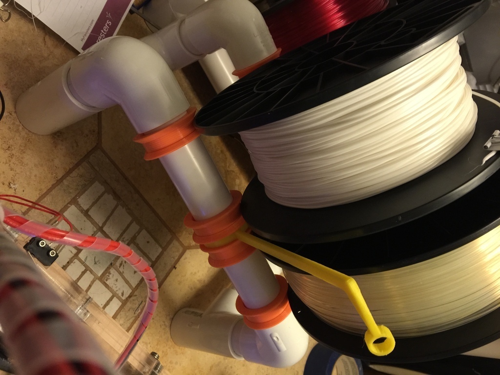 Descargar archivo 3D gratis Rodamientos para bobinas de filamento de ...