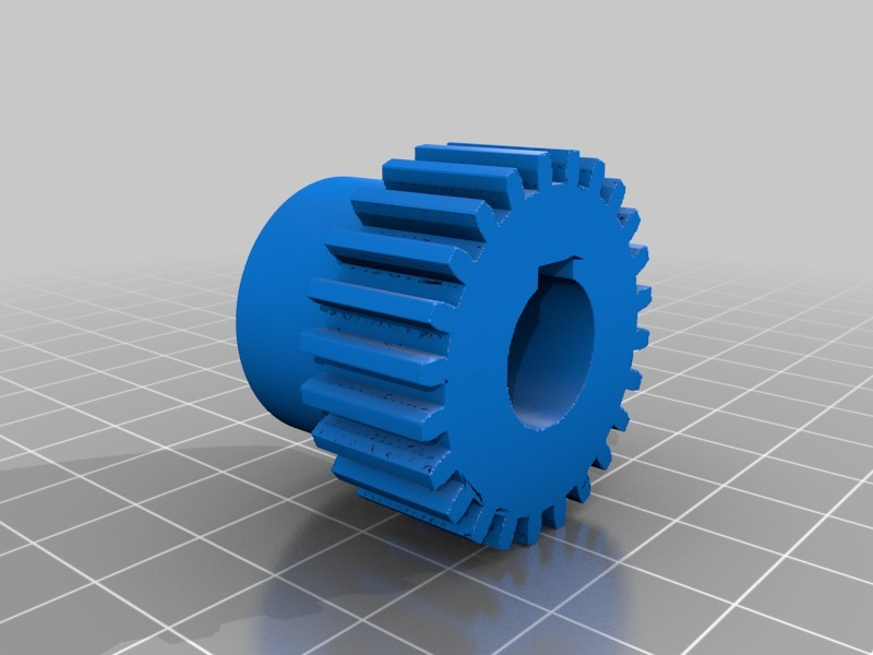 Archivo 3D gratis Piñón de 24 dientes 0.5" Bore, 20PA DP20, Paramétrico ...