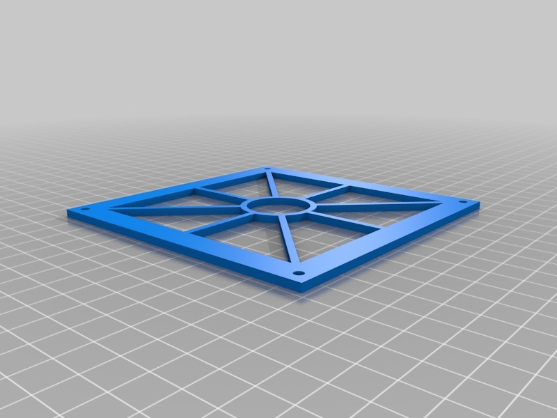 Free 3D file FAN Grid 120・3D printable model to download・Cults