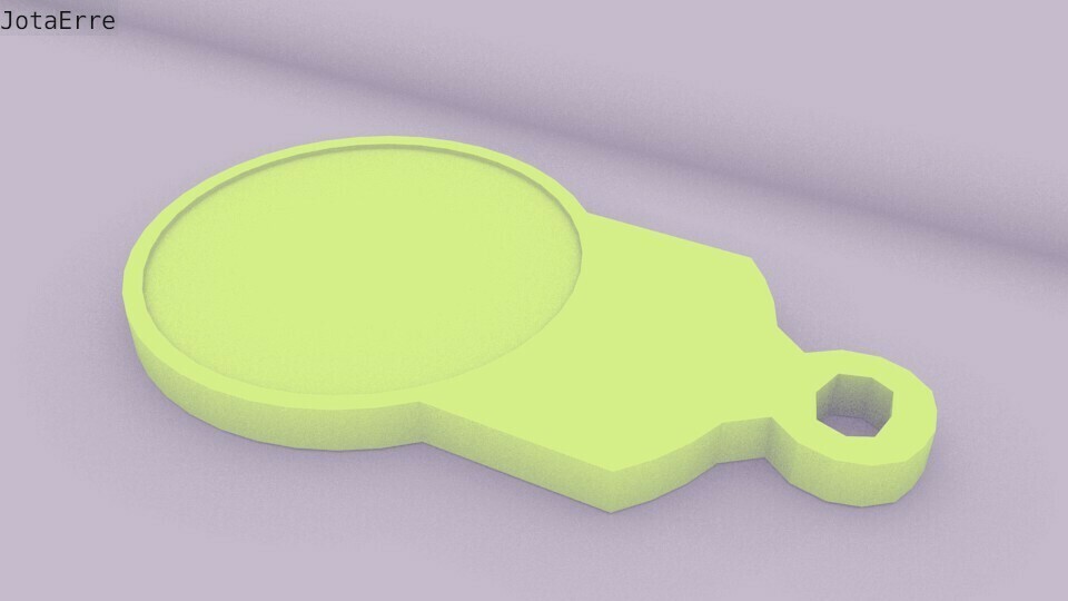 Free 3D file Little usable keychain for the shoping cart.・3D printable ...