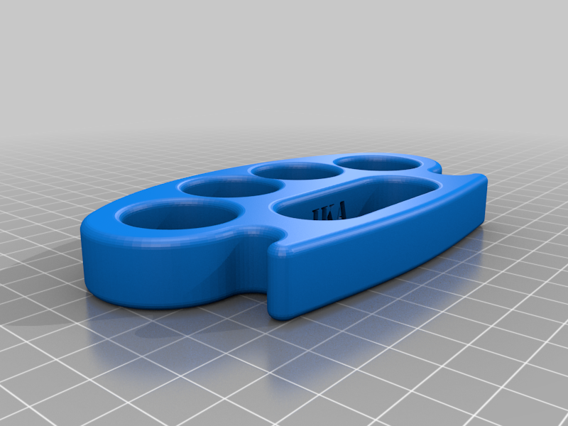 3D file Brass knuckles・3D printer model to download・Cults