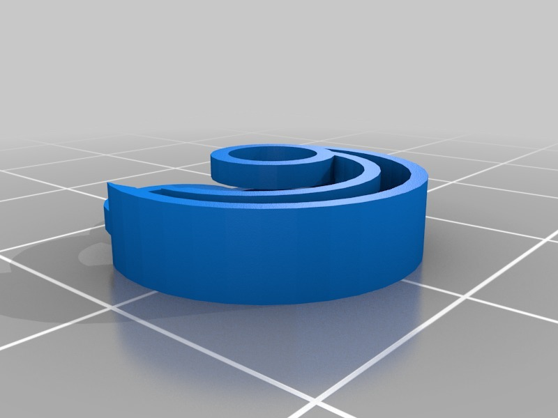 Free 3D file Springless Cord Lock・Model to download and 3D print・Cults