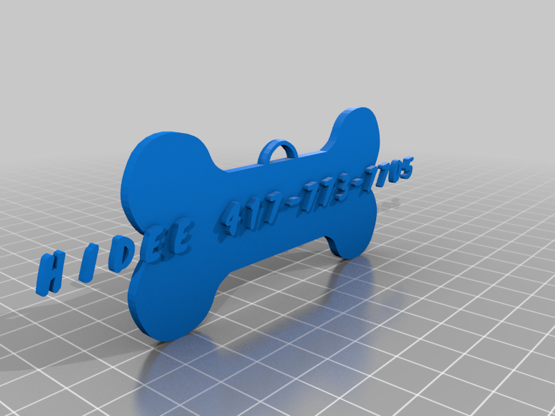 Free 3D file hIDEE My Customized Dog Tag 1・3D printable design to ...