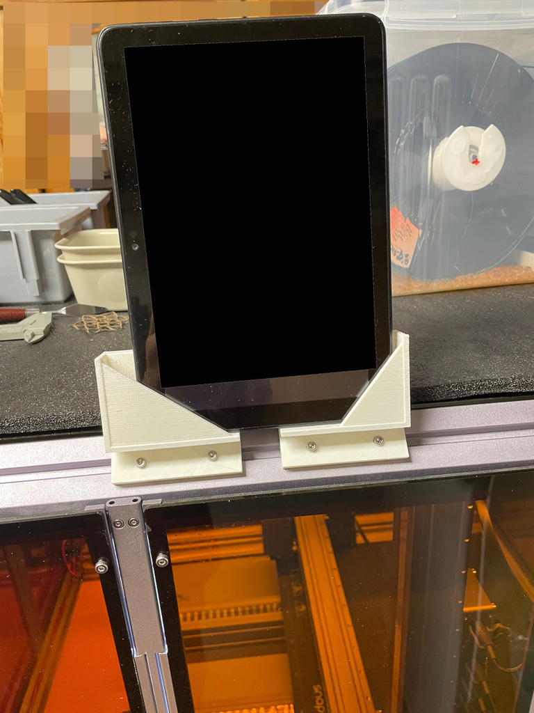 Free 3D file Firetablet8 stand for Snapmaker enclosure・Design to ...