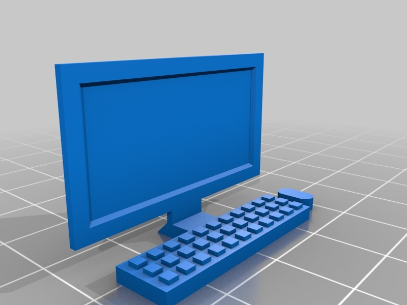 Free 3D file Desktop Computer for Playmobil・3D printer design to ...