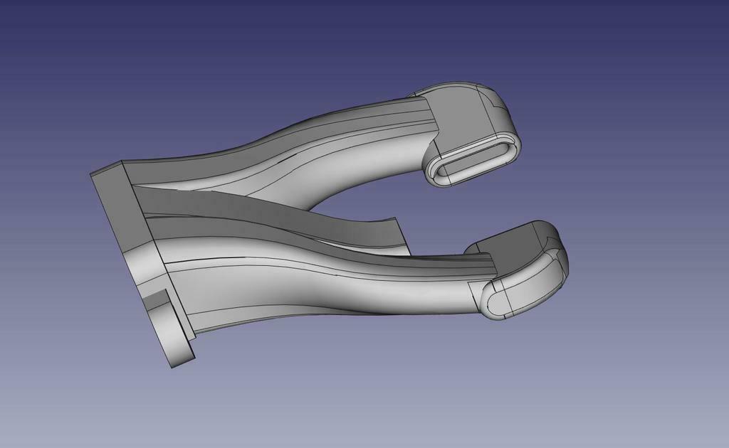 Free 3D file EVA Duct for the V6 and clones Volcano hotend・3D printer ...