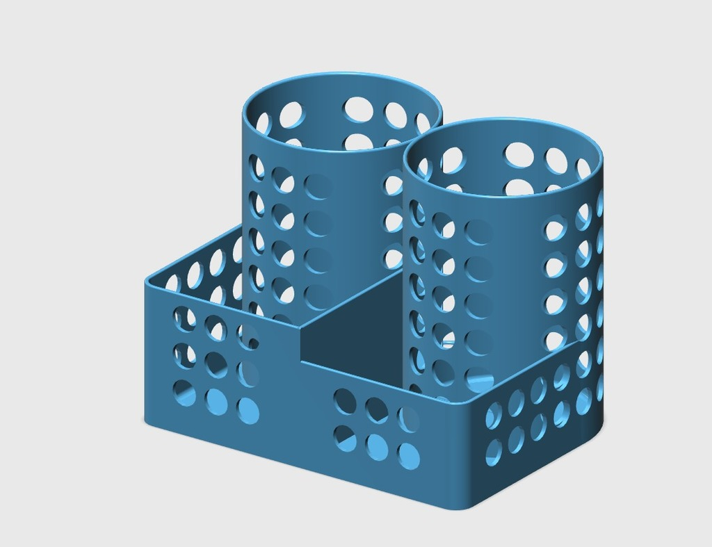 Free 3D file Desk organizer V2 - Stifthalter V2・3D print object to ...