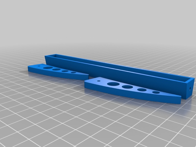 Free 3D file RC Led Light Bar rescaled and remixed for 10mm wide led ...