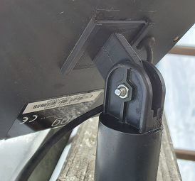 Free 3D file Solar Panel swivel mount for Ring style Solar V4・3D ...