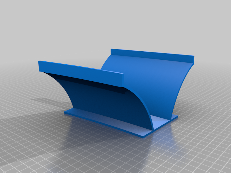 Free 3D file HO TGV viaduct paper mache mold (curved tracks)・3D print ...