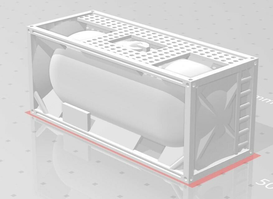 Free 3D file Container HO tank - model 2・3D print design to download・Cults