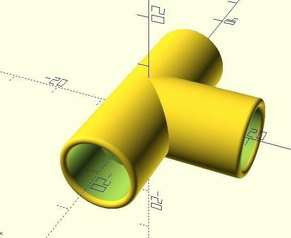 Free 3D file Pipe connector (1 to 6 pipes) highly customizable・Object ...