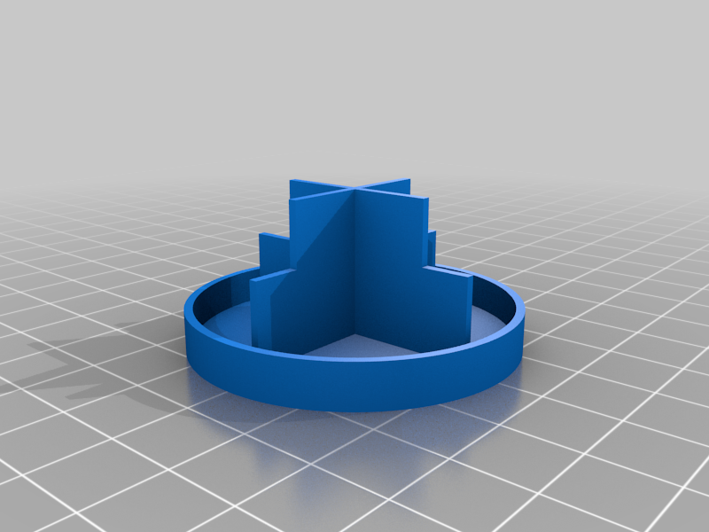 Fichier 3D gratuit Piège à mouches 59/62 mm dia 4 griffes Attrape ...